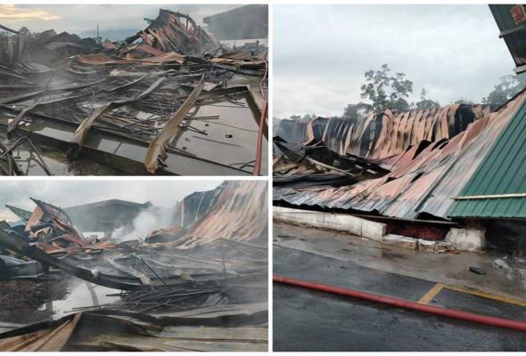 Kilang stor penyimpanan wayar “harness” Perodua terbakar 80 peratus di ...