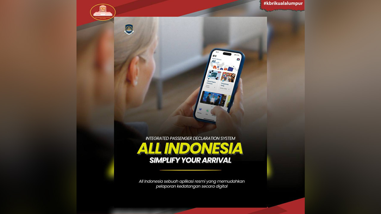 Aplikasi All Indonesia wajib untuk penumpang antarabangsa mulai 1 Sept ...