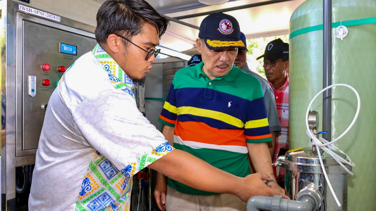 Hajiji gesa Jetama perluas pemasangan sistem air minuman ke kawasan ...