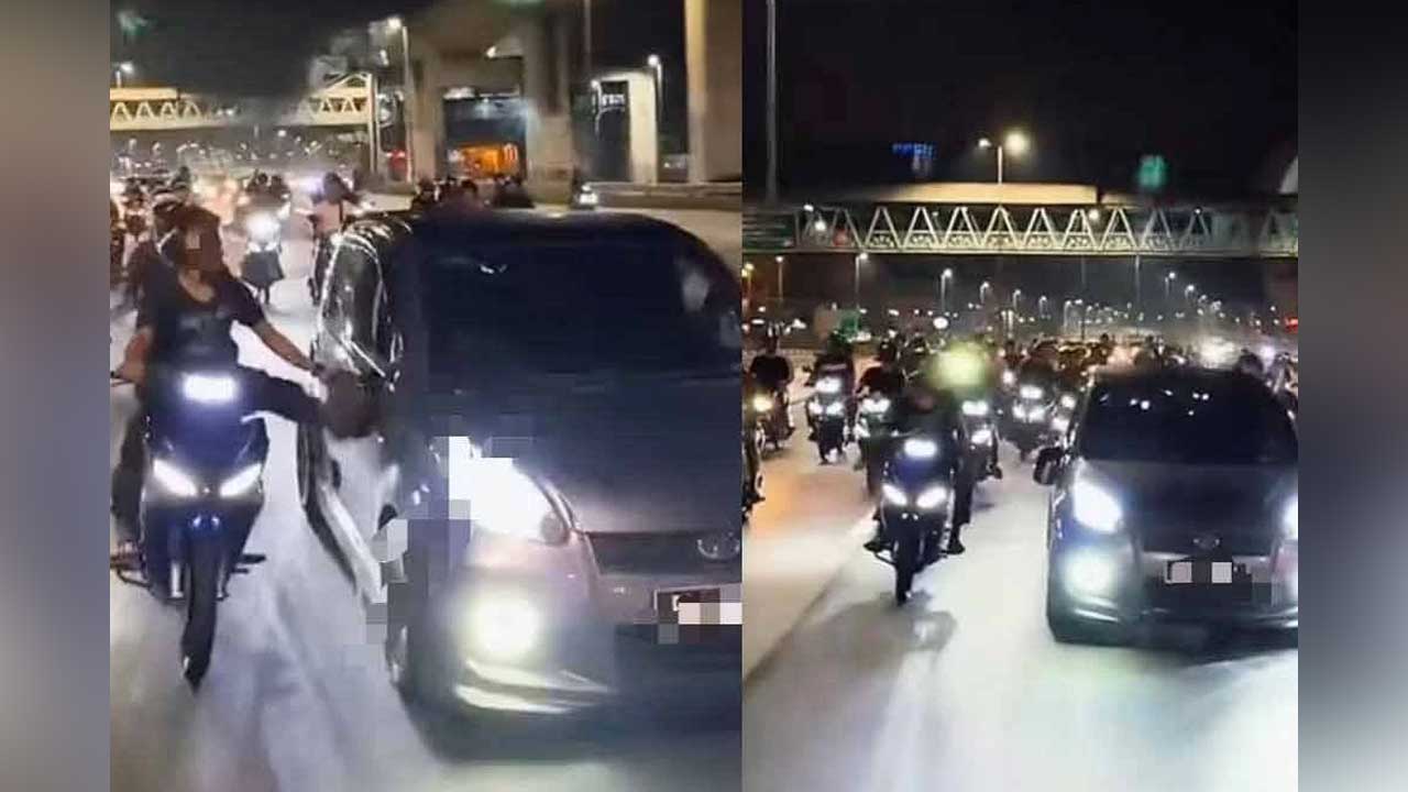 Sembilan penunggang motosikal ditahan kes kepung, serang pemandu Myvi | Astro Awani