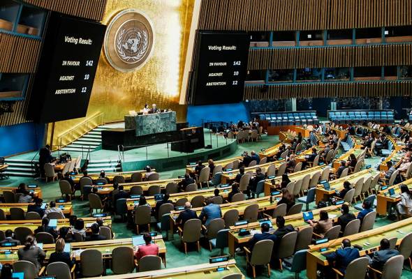 Pemimpin dunia sokong penubuhan negara Palestin di PBB, cabar pendirian ...