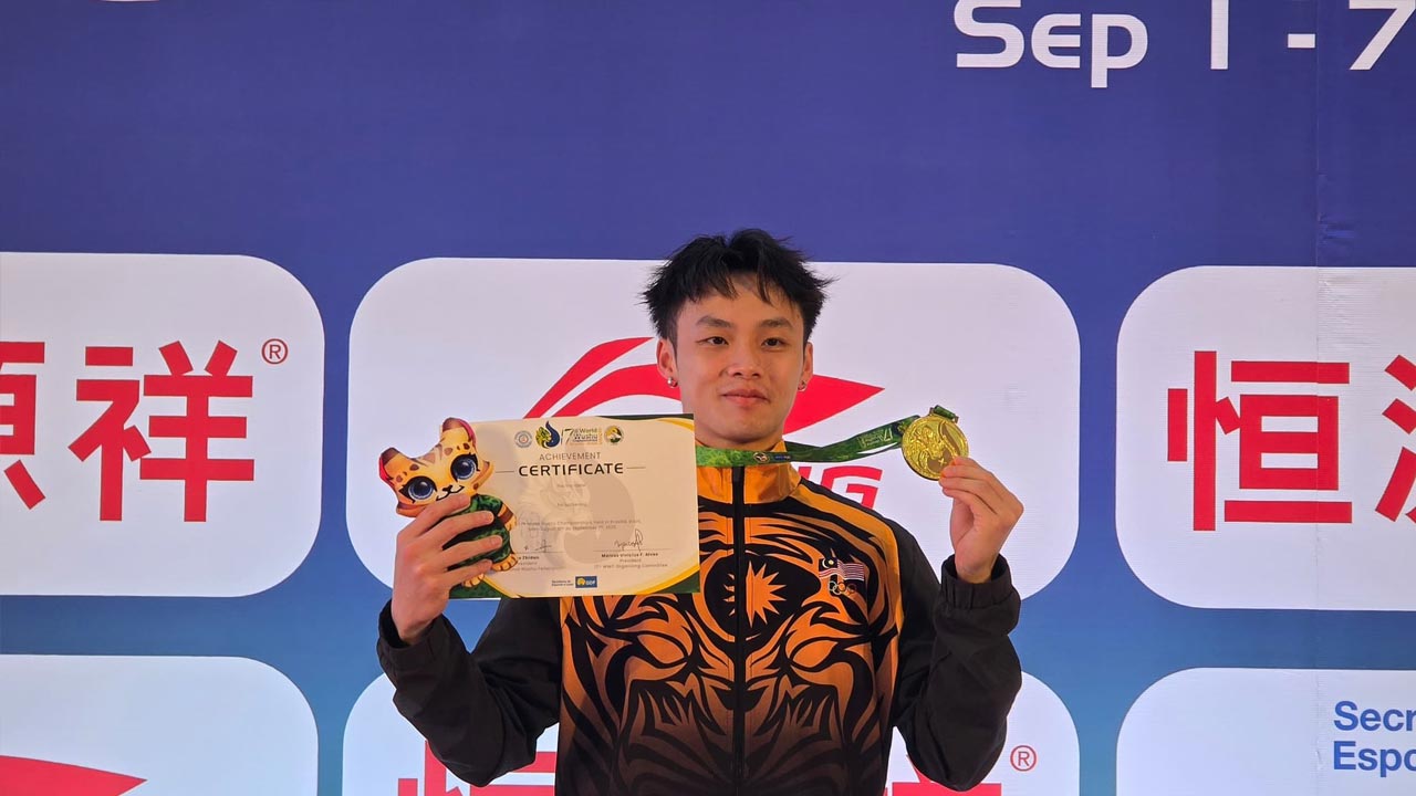 Wushu Dunia 2025: Shin Peng hadiahkan emas qiangshu | Astro Awani