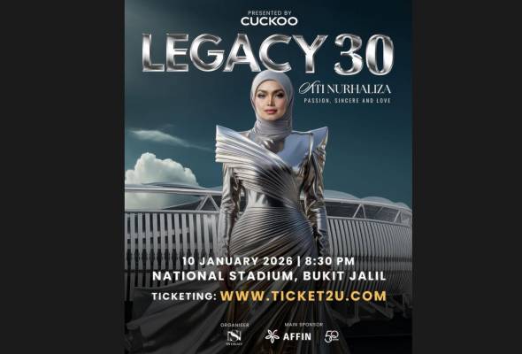 Siti Nurhaliza raikan 30 tahun seni menerusi Konsert Legacy 30, tahun depan | Astro Awani