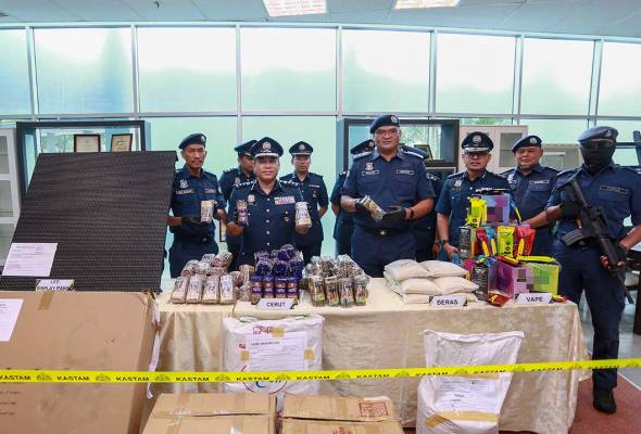 Kastam Selangor gagalkan seludup barang larangan bernilai lebih RM10 ...