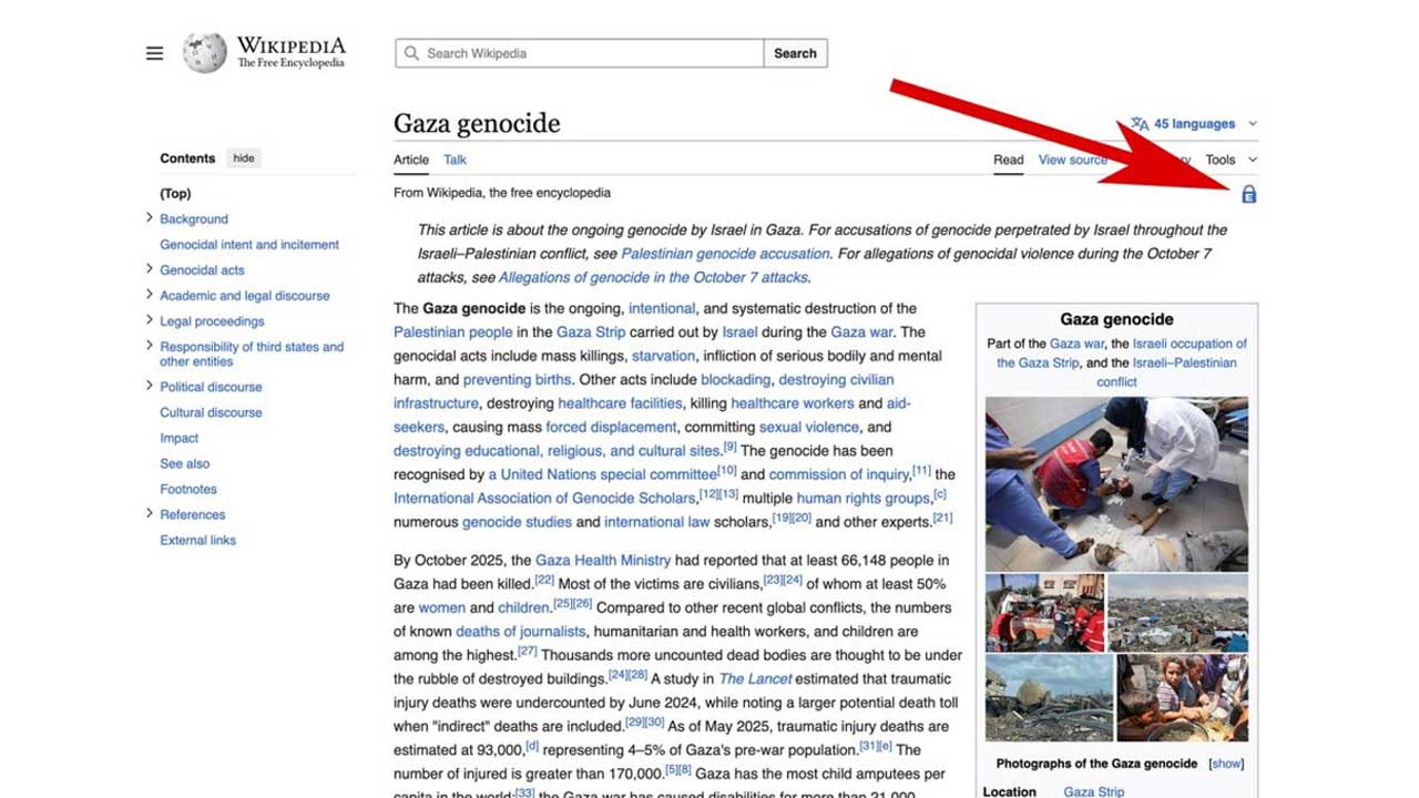 Wikipedia kunci artikel genosid Gaza kerana didakwa tidak neutral ...