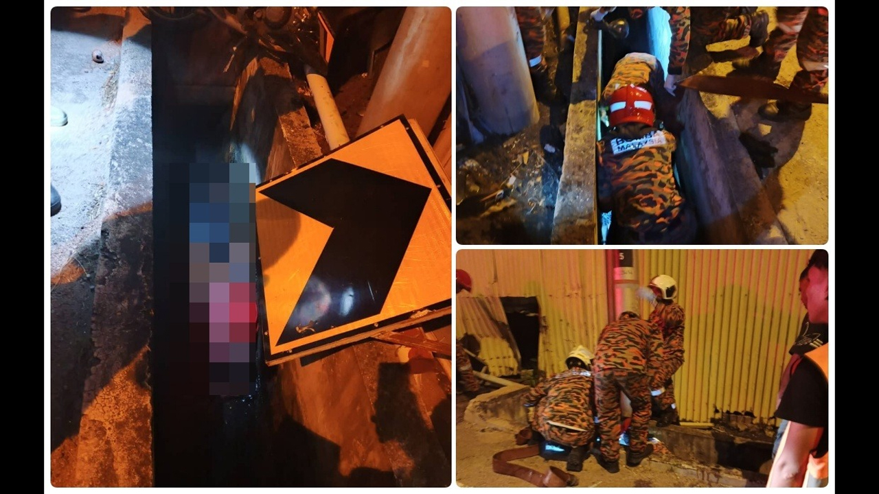 Lelaki maut, motosikal terbabas sebelum tercampak dalam longkang | Astro Awani