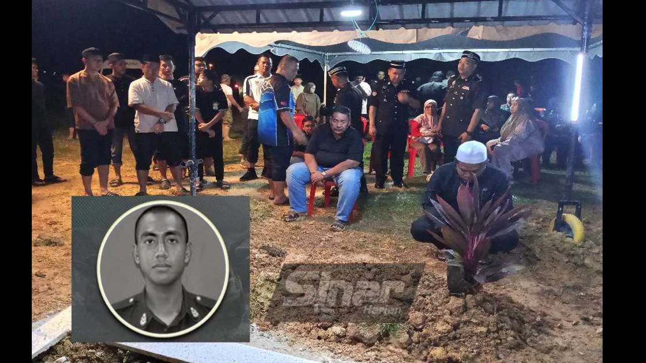 Hajat Konstabel Rahimi bertunang lepas Raya tidak kesampaian - Ayah ...