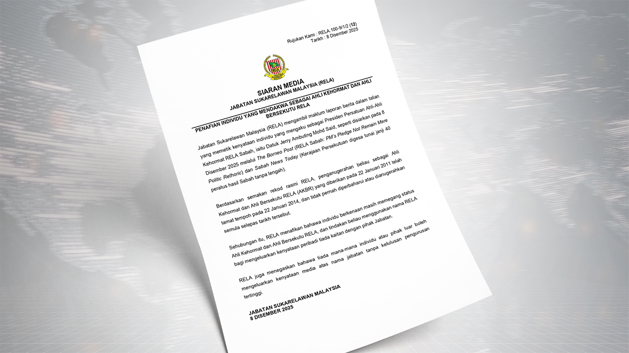 Jerry Ambuting bukan lagi Ahli Kehormat RELA sejak 2014 | Astro Awani