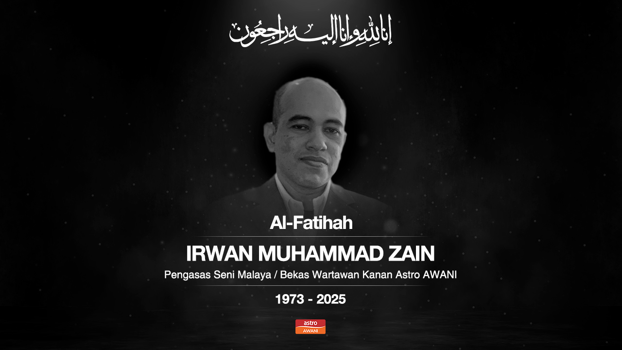 Pengasas Seni Malaya, bekas wartawan Astro AWANI Irwan Muhammad Zain ...