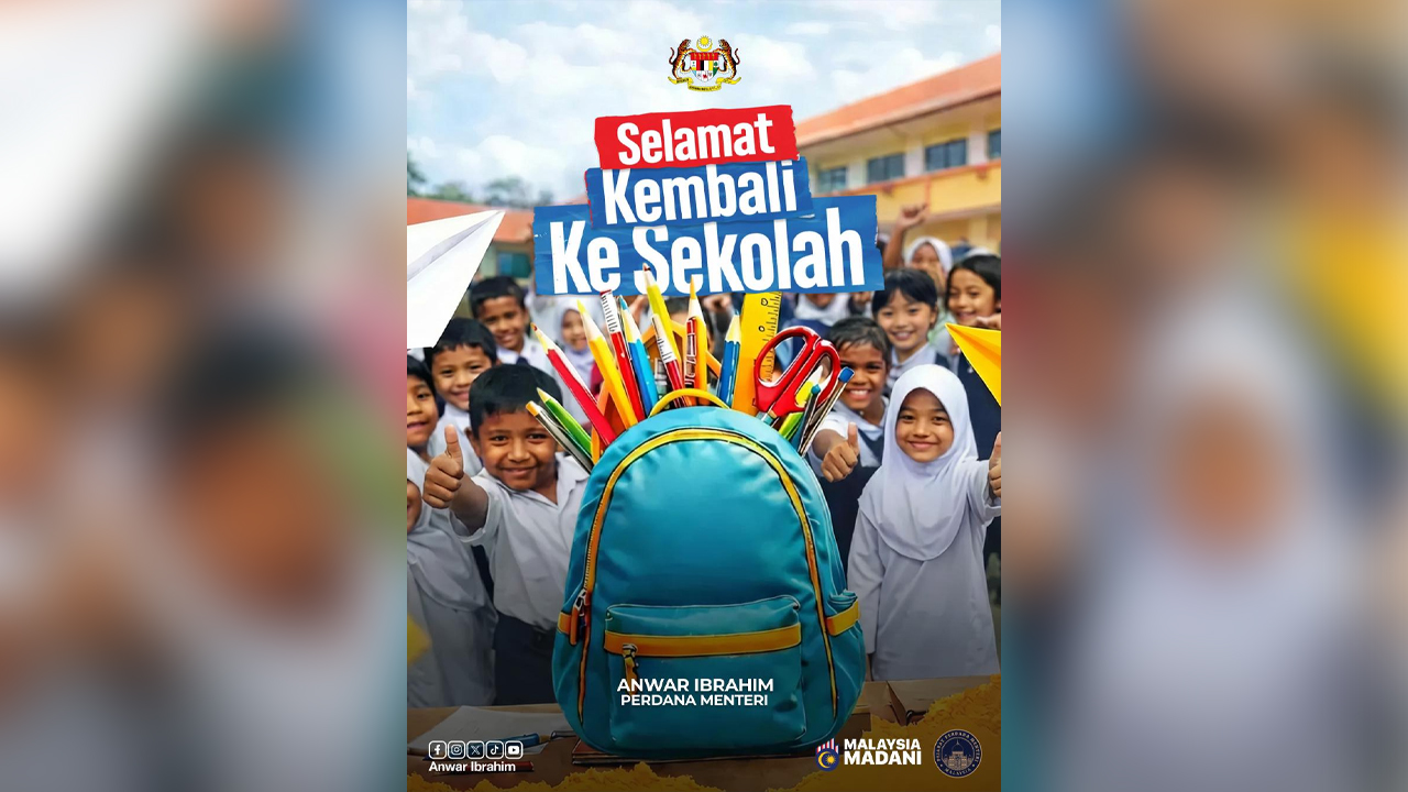 PM Anwar ucap selamat kembali ke sekolah | Astro Awani