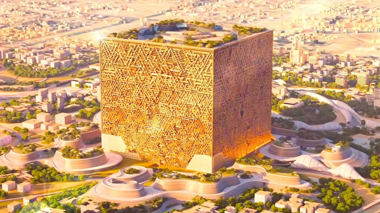 Pembinaan kiub gergasi Mukaab di Riyadh dihentikan untuk penilaian ...